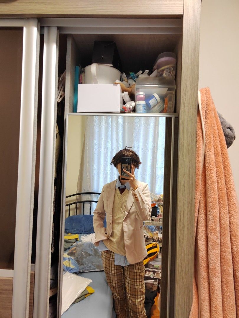 Haikyuu!! Toru Oikawa uniform cosplay full set, Men's Fashion, Coats ...