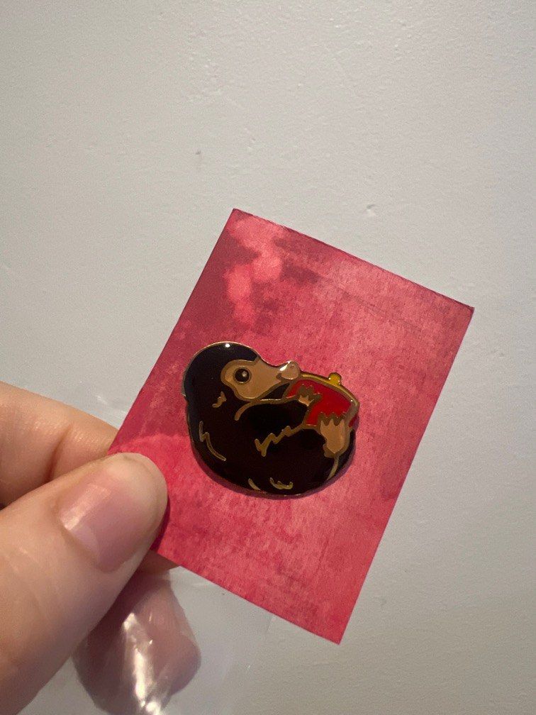 Harry Potter Niffler Enamel Pin, Everything Else, Others on Carousell