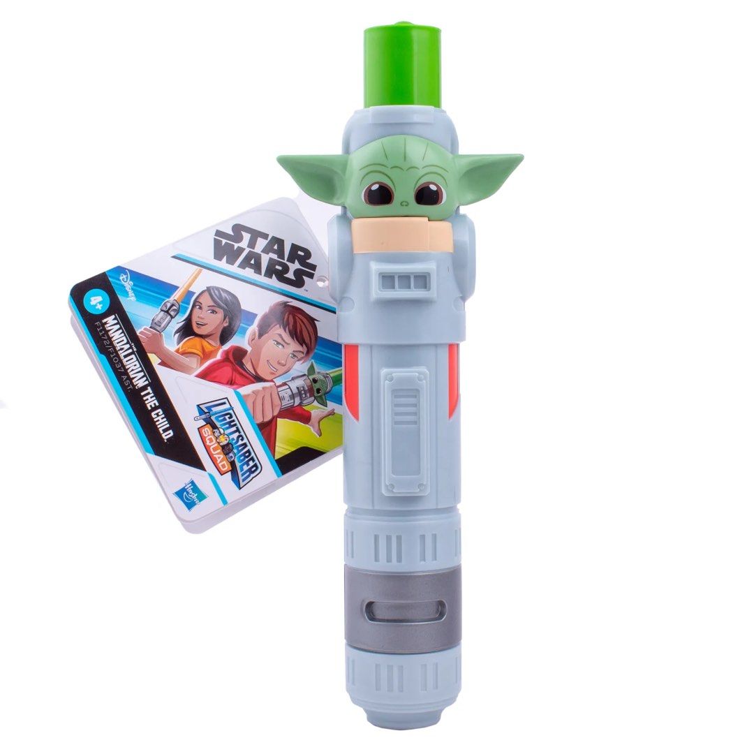 HASBRO Star Wars Grogu The Child Squad Extendable Lightsaber & NERF ...