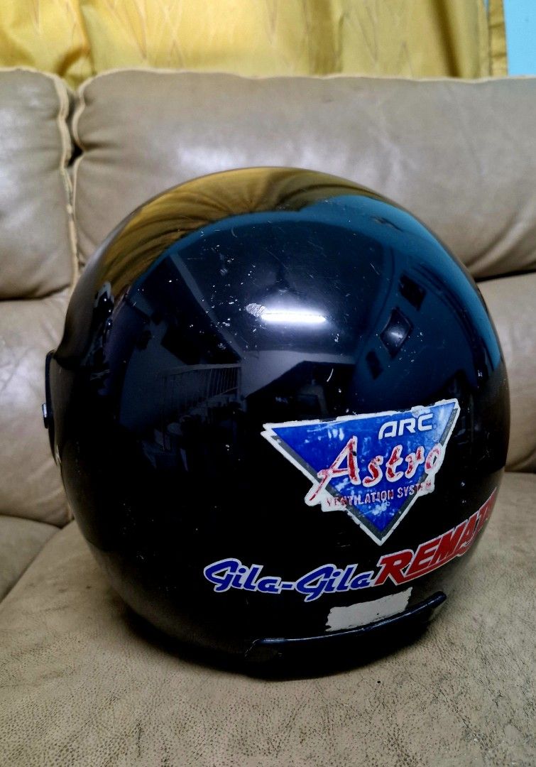 Helmet ARC Astro first model cantik lagi, Motorbikes on Carousell