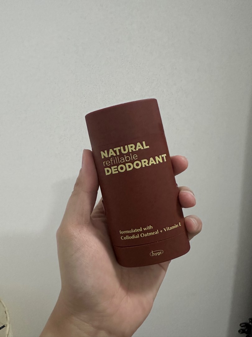 Hygr Natural Refillable Deodorant - Casing Only, Beauty & Personal Care ...