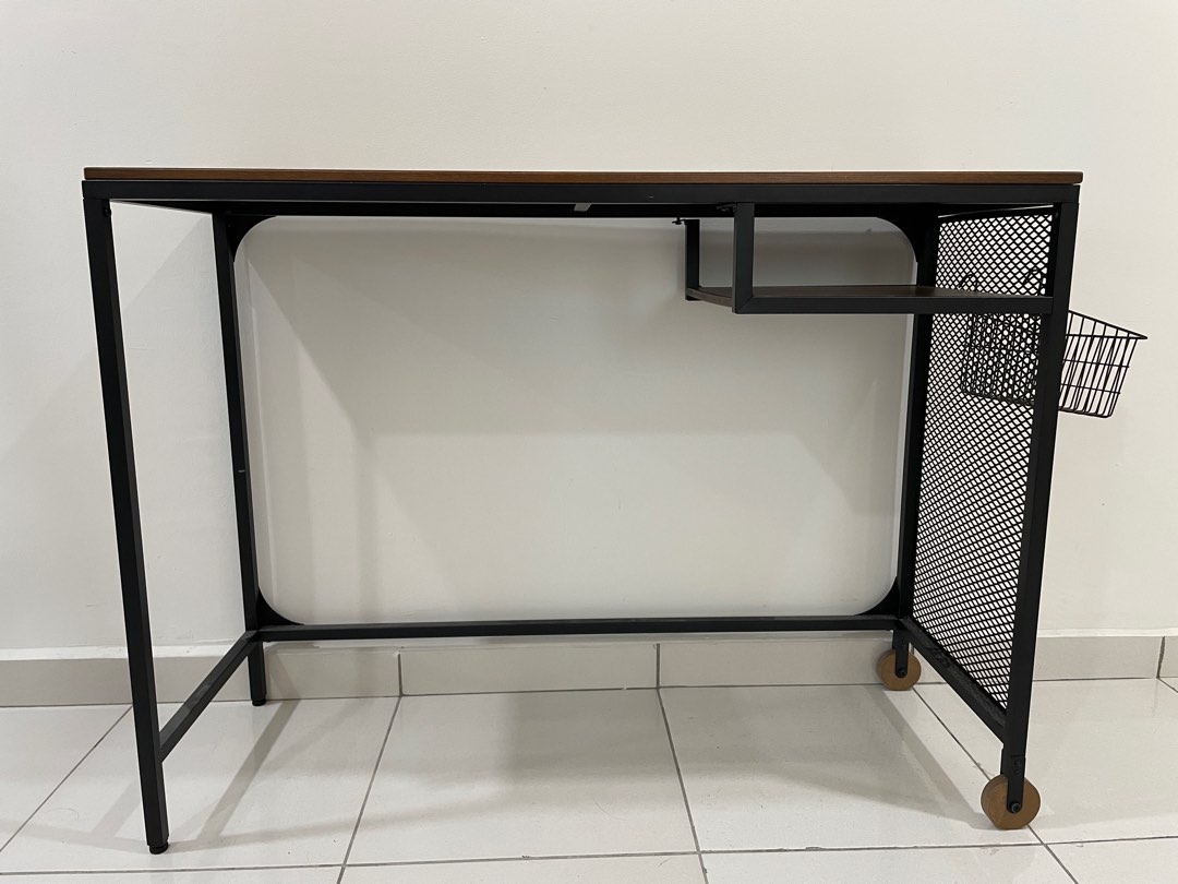 Ikea Rollable Laptop Table, Furniture & Home Living, Furniture, Tables ...