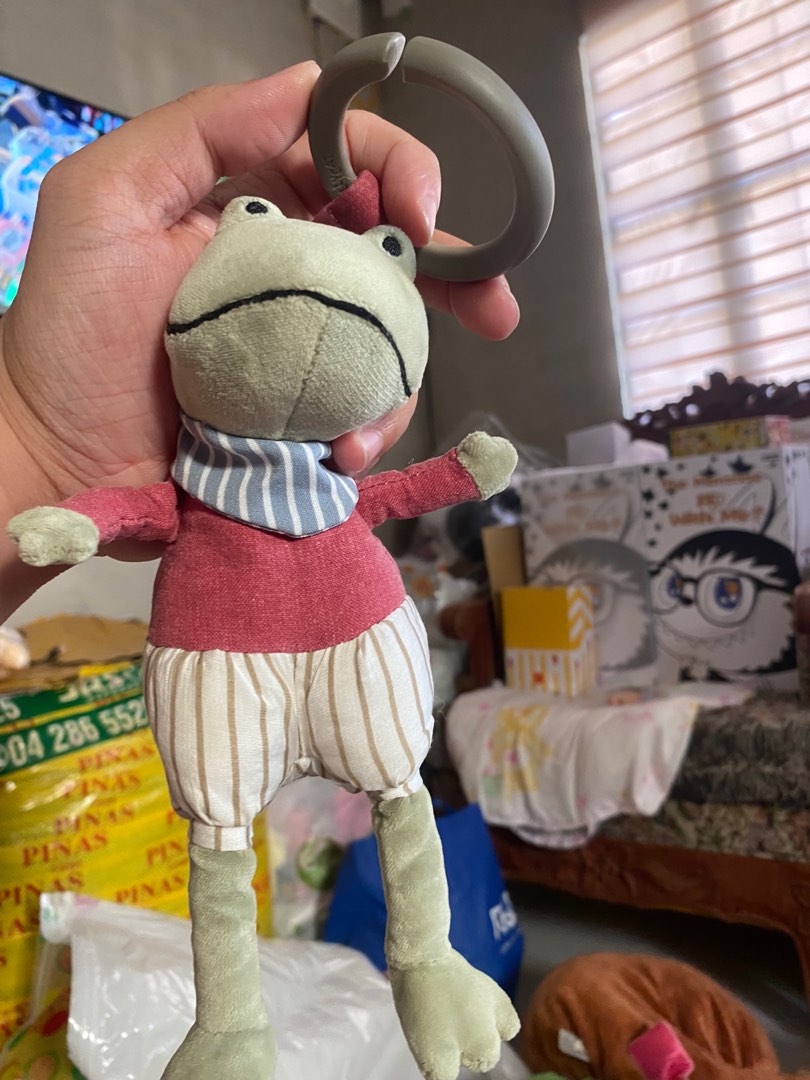 Jellycat Rambler Frog Rattle, Hobbies & Toys, Memorabilia ...