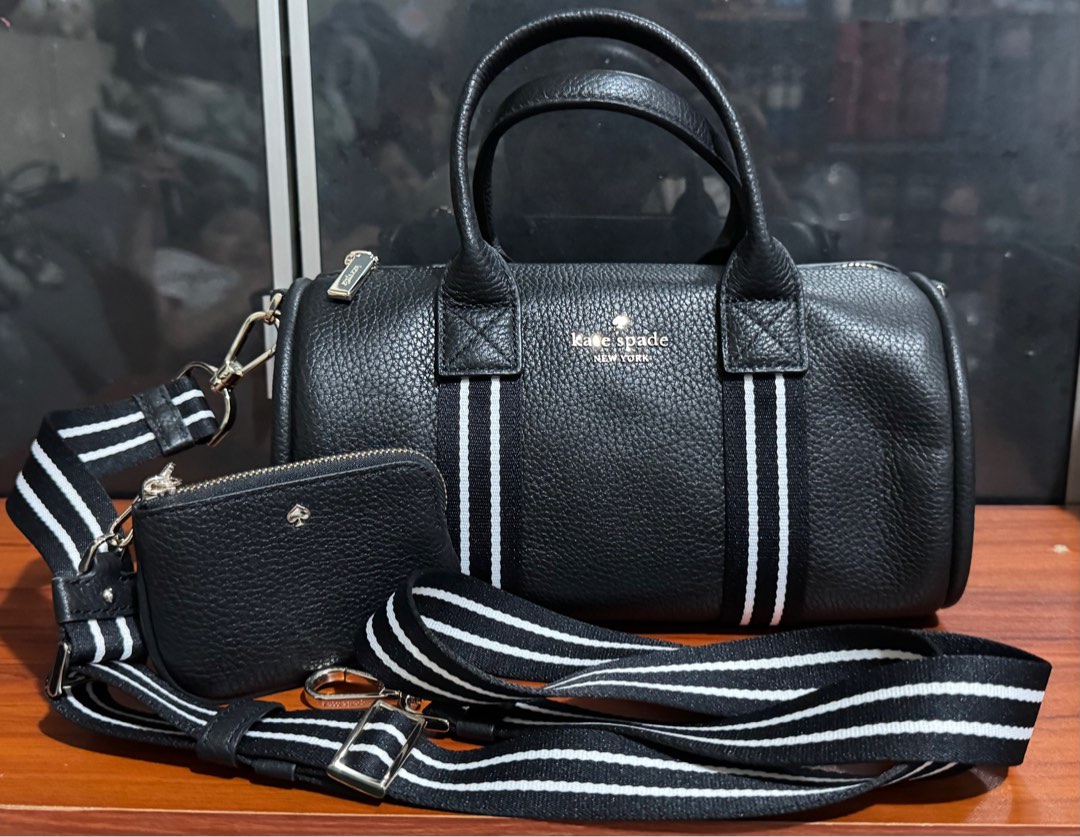 Kate spade duffle, Luxury, Bags & Wallets on Carousell