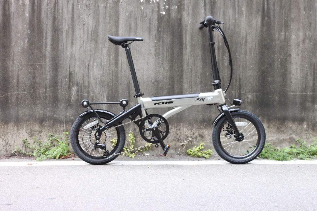 ~騎車趣~KHS ePony 電力輔助摺疊車 16吋電輔車 小折 小褶 功學社 電輔摺疊車, 體育器材, 自行車及配件, 單車在旋轉拍賣