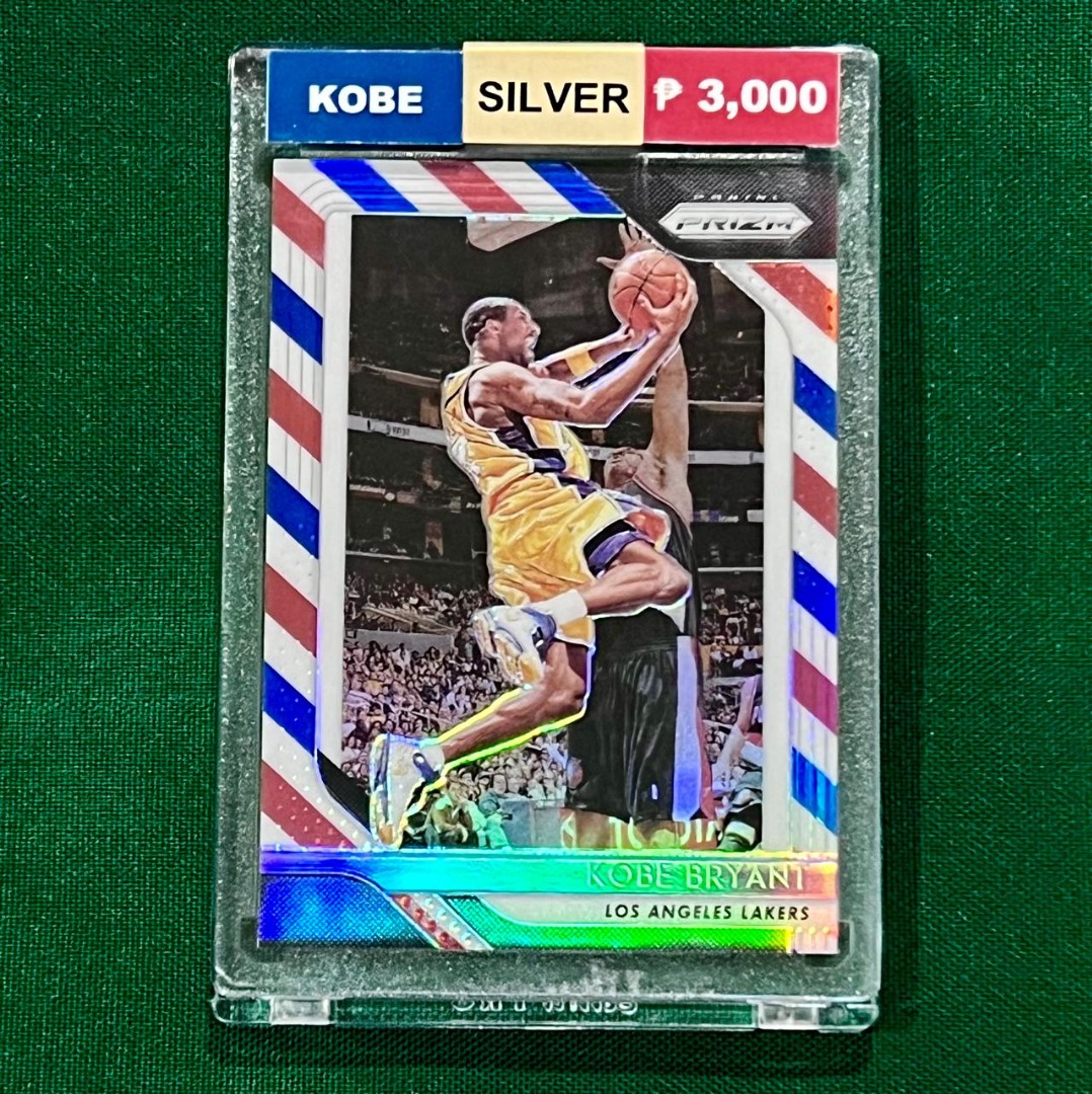 Kobe Bryant Silver #15 NBA Card W/ Free Magnetic Case, Hobbies & Toys ...