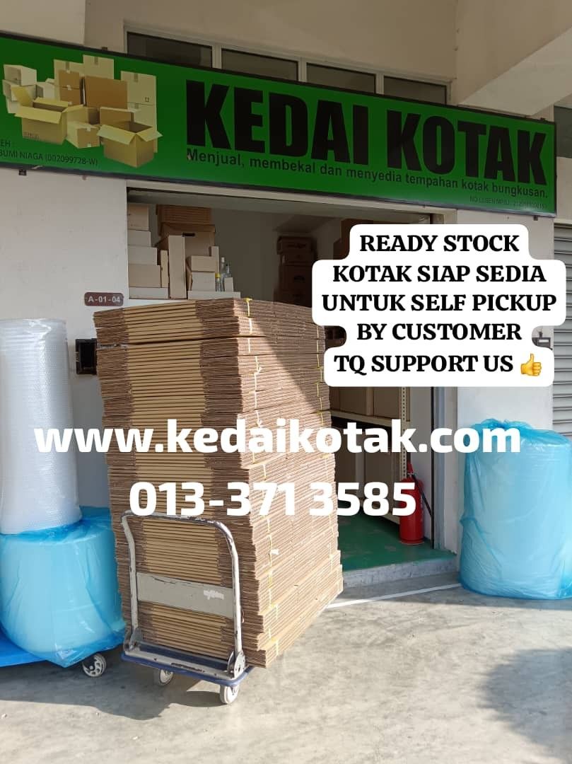 KOTAK PEMBUNGKUSAN PELBAGAI SAIZ/ KOTAK PINDAH/ KOTAK FILE/ KOTAK ...
