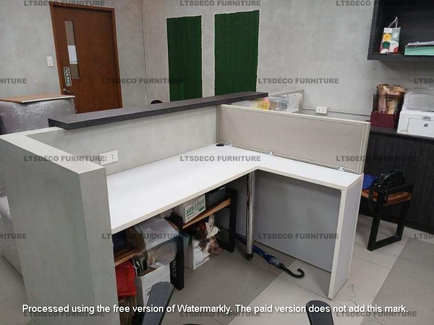 L SHAPE WORKSTATION PARTITIONS | OFFICE PARTITIONS, Furniture & Home ...