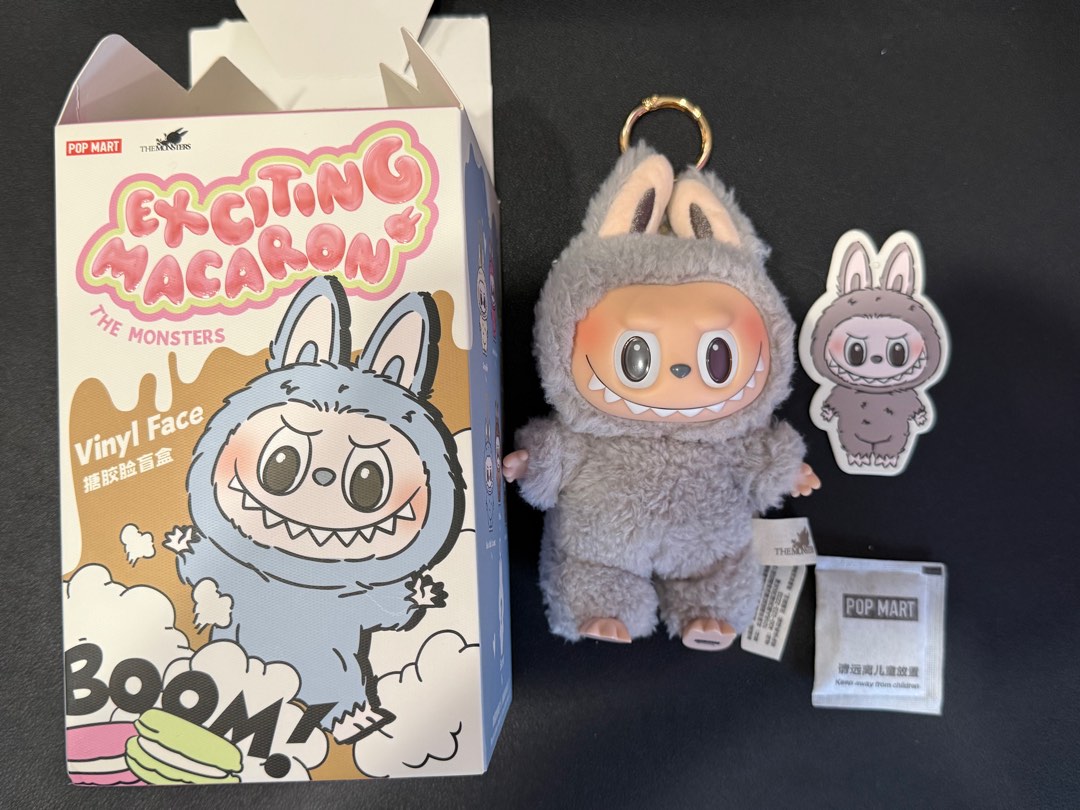 Labubu V1 Sesame Authentic, Hobbies & Toys, Toys & Games on Carousell