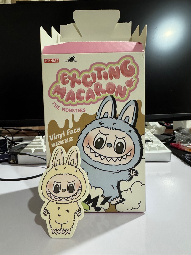 Labubu V1 Soymilk, Hobbies & Toys, Toys & Games on Carousell