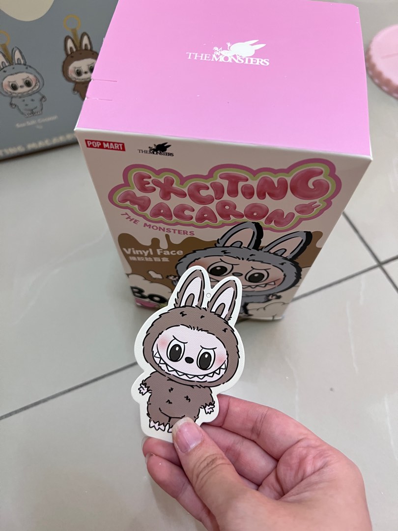 Labubu V1 Toffee Opened Box Sealed Plastic, Hobbies & Toys, Toys ...