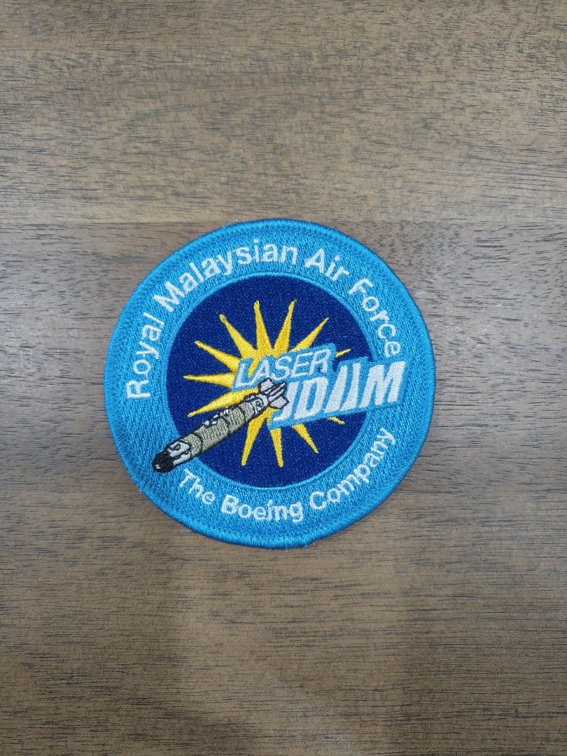 Laser JDAM RMAF real patch, Hobbies & Toys, Collectibles & Memorabilia ...