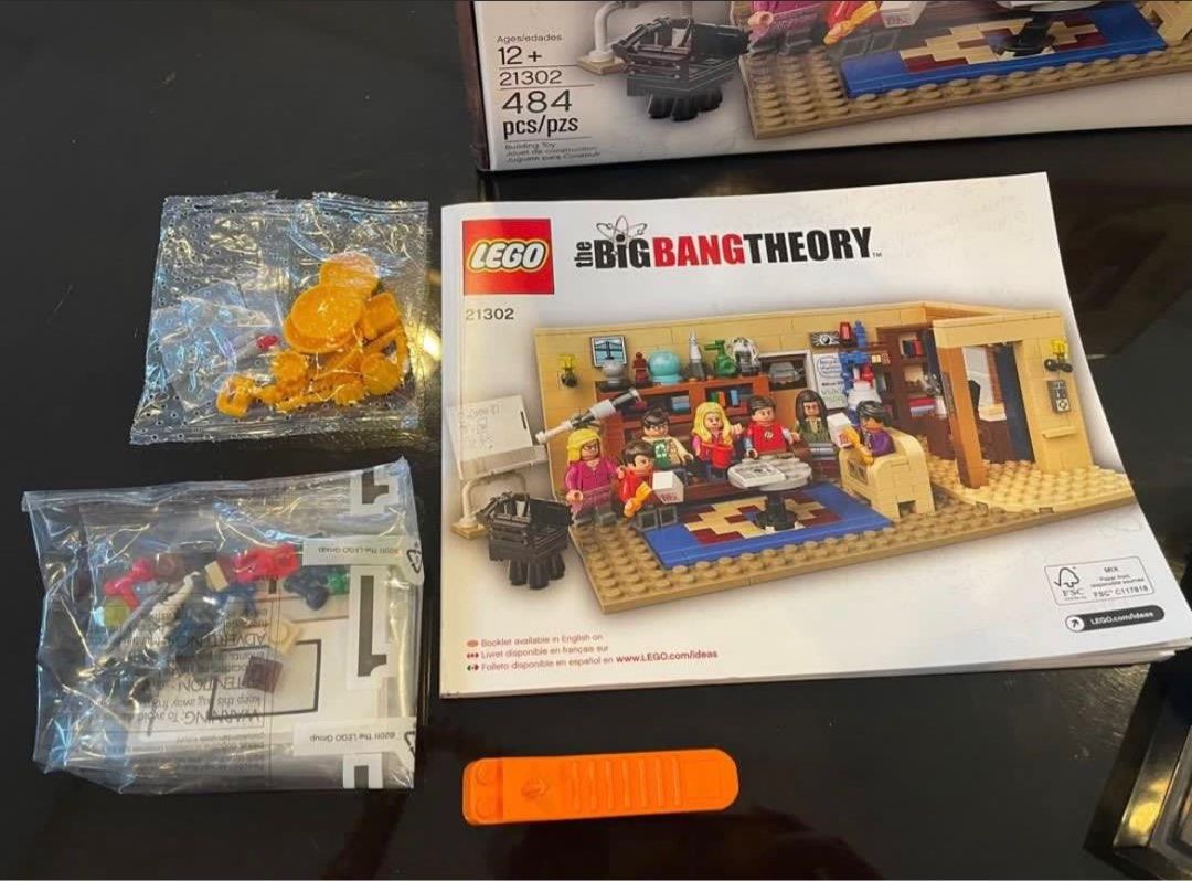 Lego Big Bang Theory built and display only complete, Hobbies & Toys ...