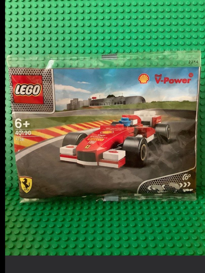 LEGO® Shell V-Power Official FERRARI F138 inside Polybag from 40190 ...