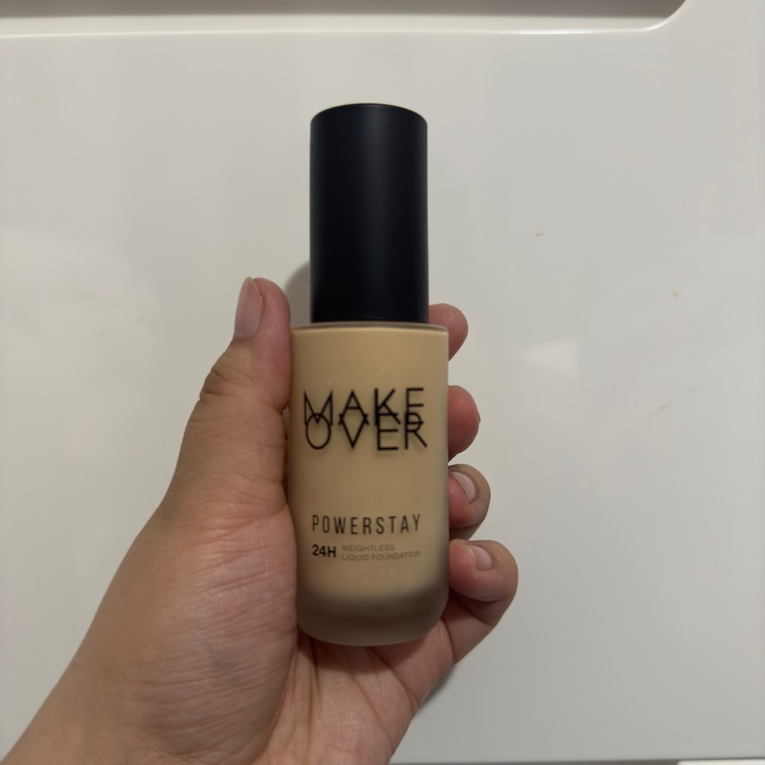MAKE OVER Powerstay 24H Weightless Liquid Foundation - High Coverage ...