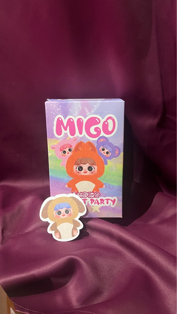 Migo Forest Party Confirmed Design Sealed Foil Quqi Pudding Brown Dog ...