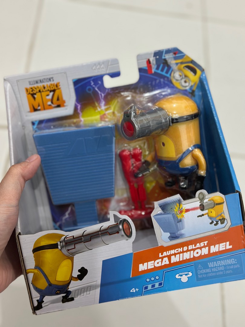 Minions Toy - Launch and Blast Mega Minion Mel, Hobbies & Toys, Toys ...