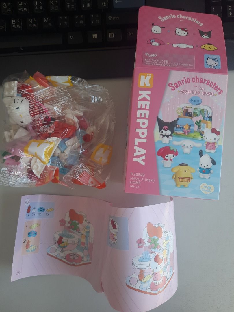 [Namco 景品] Hello Kitty 盲盒 Career Series 職業主題 居家玩樂小場景 魔術師 KEEPPLAY Have fun at Home PC狗 Pochacco ...