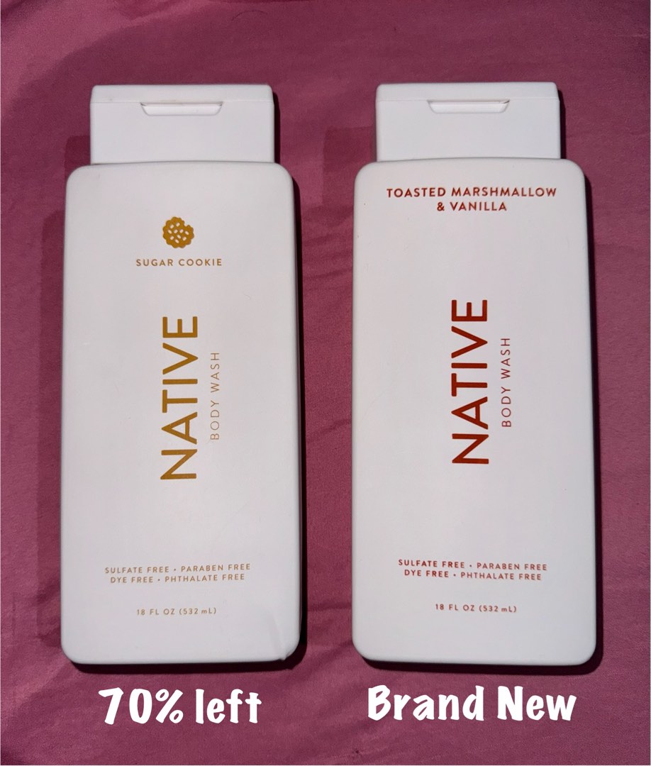 NATIVE BODY WASH TAKE BOTH (Sugar Cookie & Toasted Marshmallow and ...