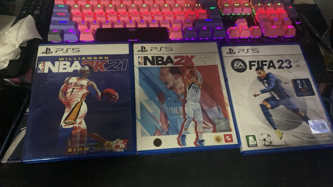 NBA and FIFA for PS5, Video Gaming, Video Games, PlayStation on Carousell