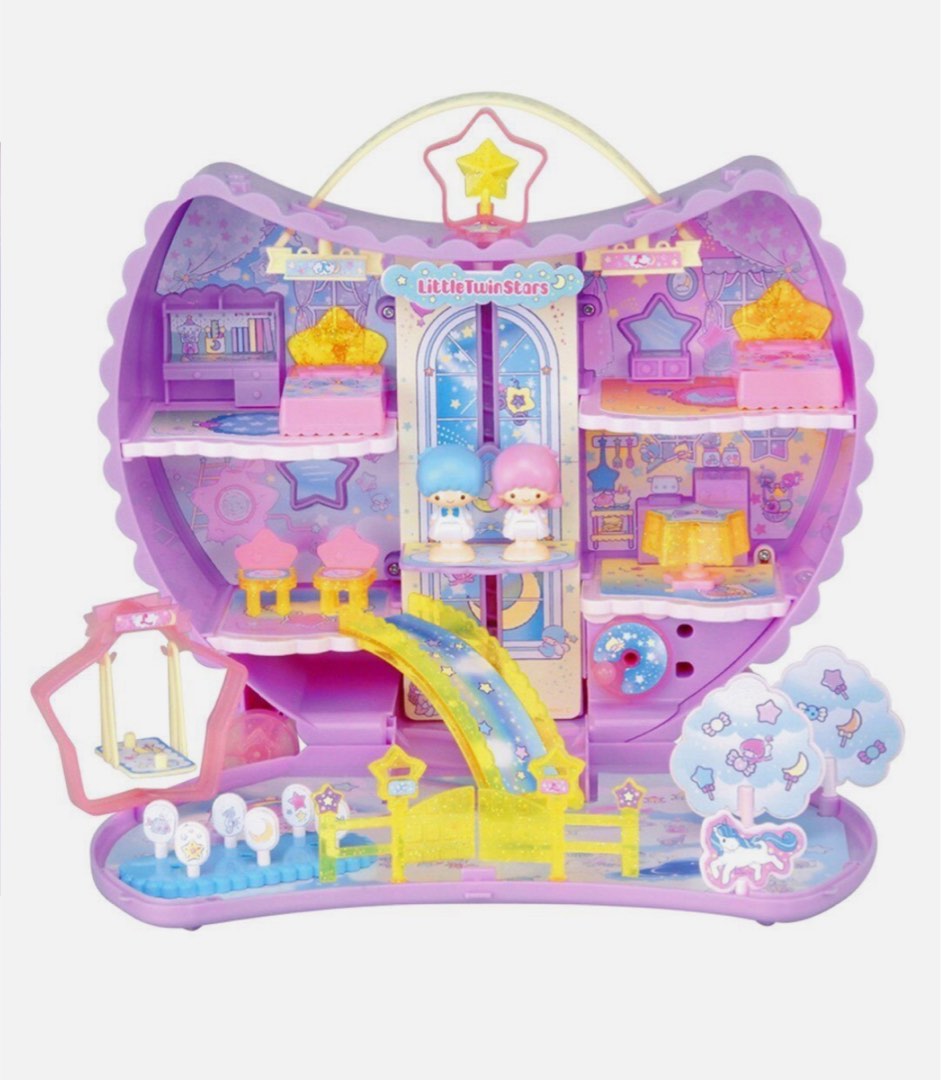 NEW Sanrio Koeda chan Kiki & Lala Little Twin Stars House of the Moon ...