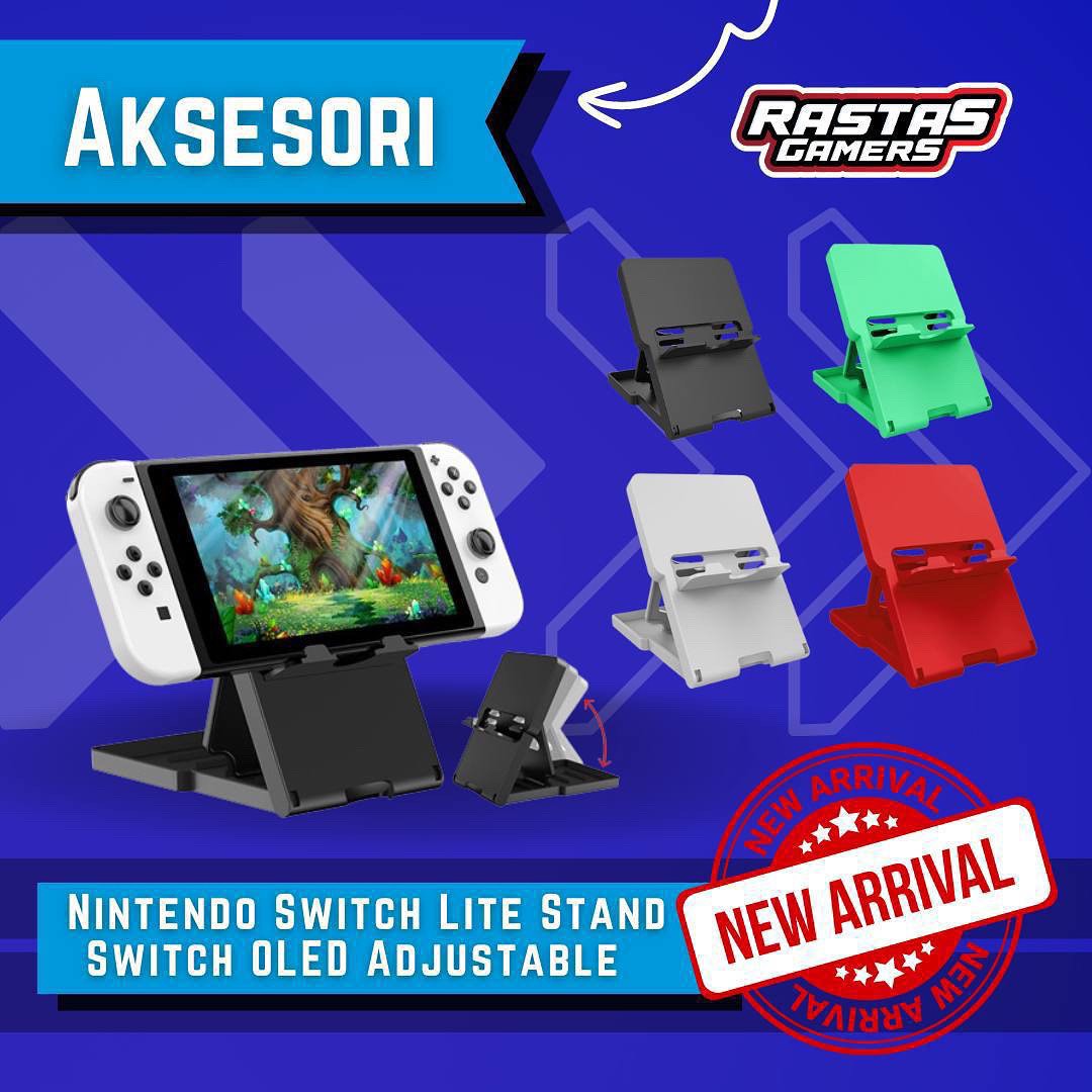 Nintendo Switch Lite V2 Oled stand adjustable, Video Gaming, Gaming ...