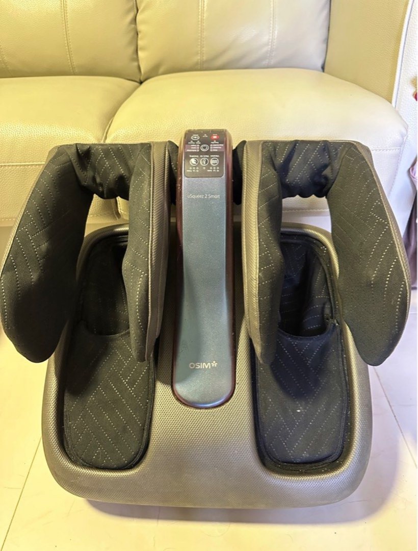 OSIM uSqueez 2 Smart 智能反鬥腳機 OS-393S, 健康及營養食用品, 按摩紓緩用品 - Carousell