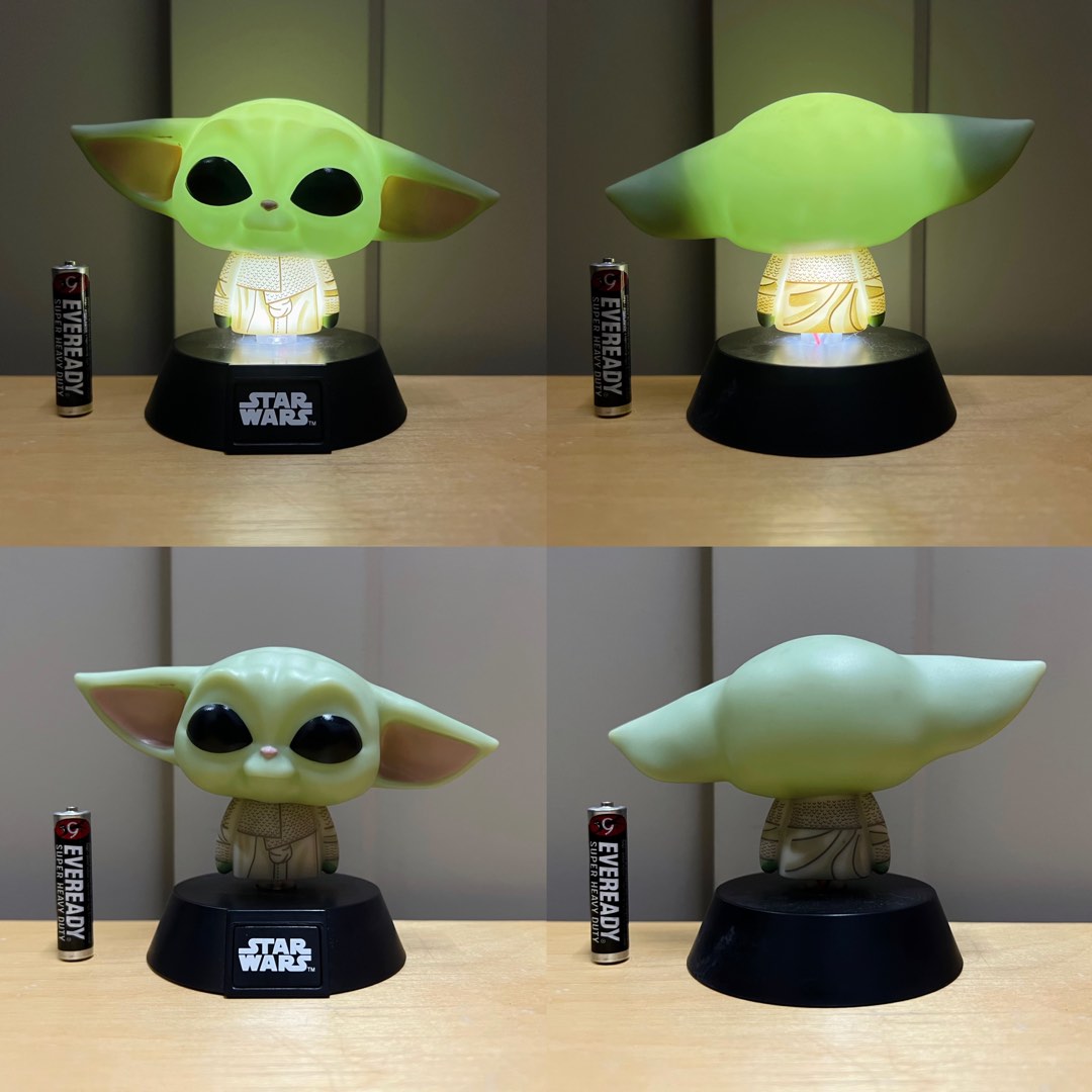 PALADONE - Disney Star Wars Mandalorian The Child Grogu Icon LED Lamp ...