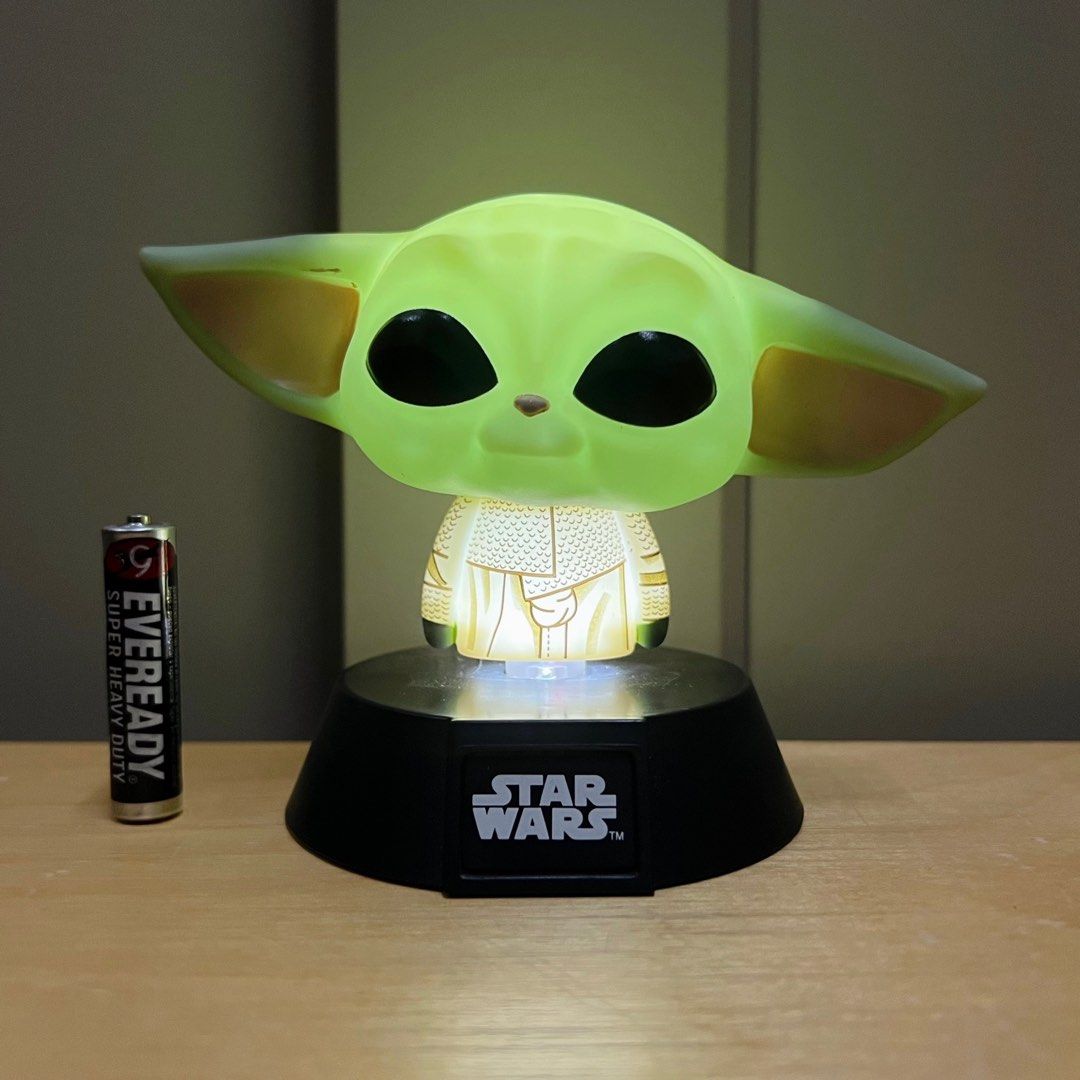 PALADONE - Disney Star Wars Mandalorian The Child Grogu Icon LED Lamp ...
