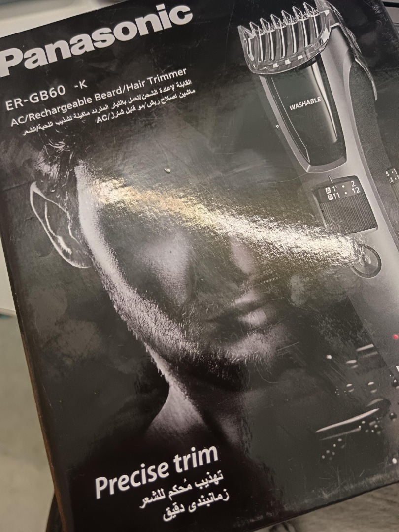 Panasonic ER-GB60 beard/hair trimmer, Beauty & Personal Care, Hair on ...