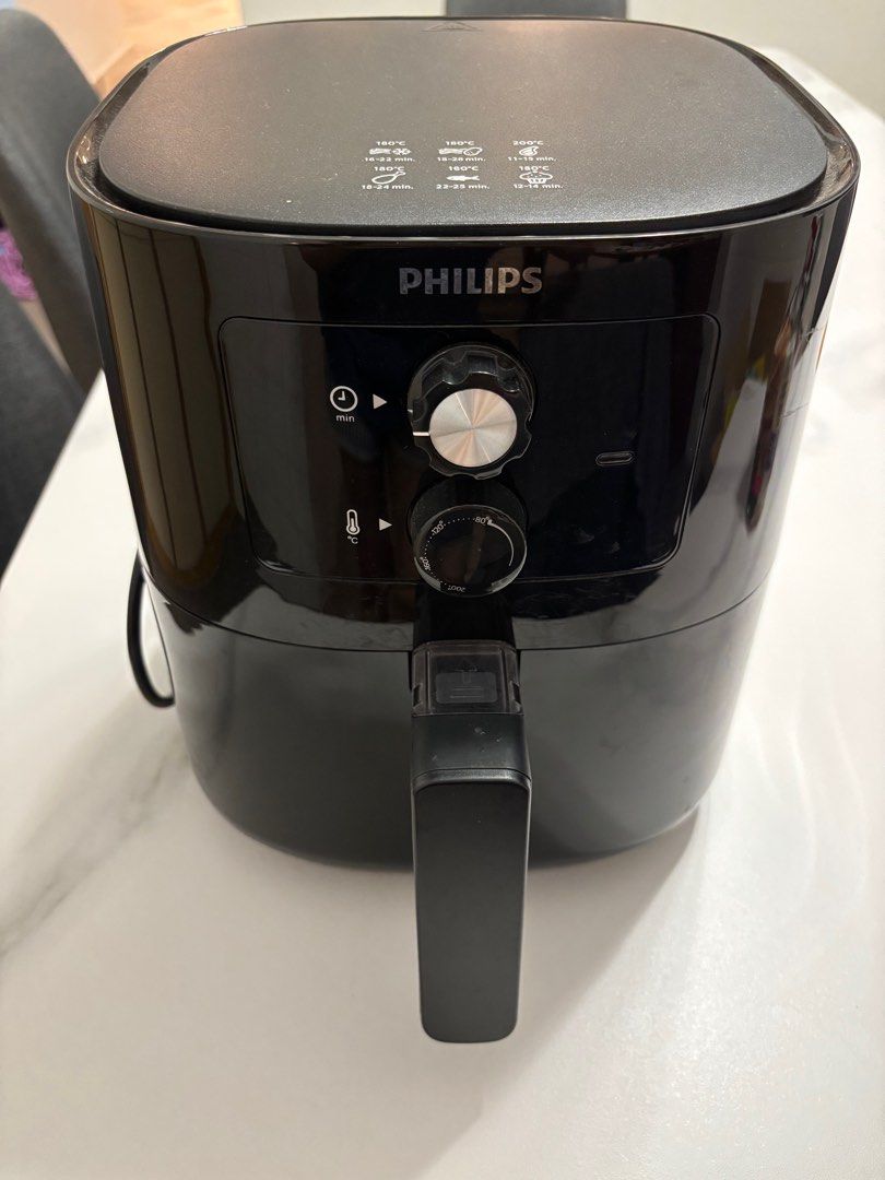 Philips HD9200 AIR FRYER WITH RAPID AIR TECHNOLOGY / 0.8KG / 4.1L / PLP-HD9200/91 (BLACK), TV ...