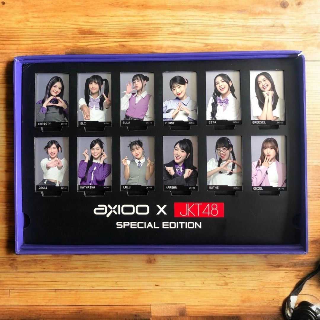 Photocard JKT48 x Axioo Exclusive Box Set Signed Official Merchandise ...