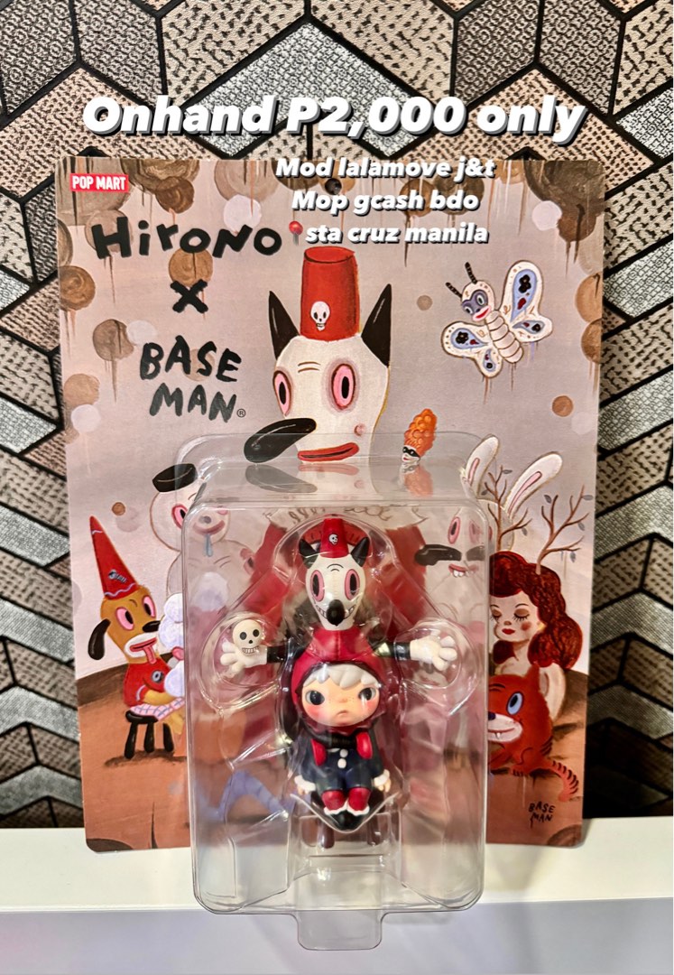Pop Mart Hirono x Gary baseman, Hobbies & Toys, Toys & Games on Carousell