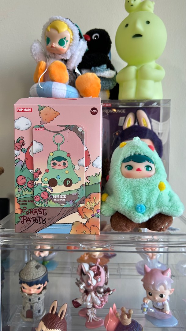 Popmart Pucky Forest Party - Tree Baby (unsealed), Hobbies & Toys, Toys ...