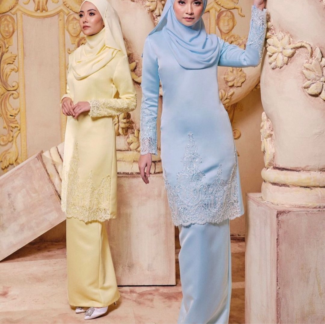 Baju tunang Preloved hijabista hub , Women's Fashion, Muslimah Fashion ...