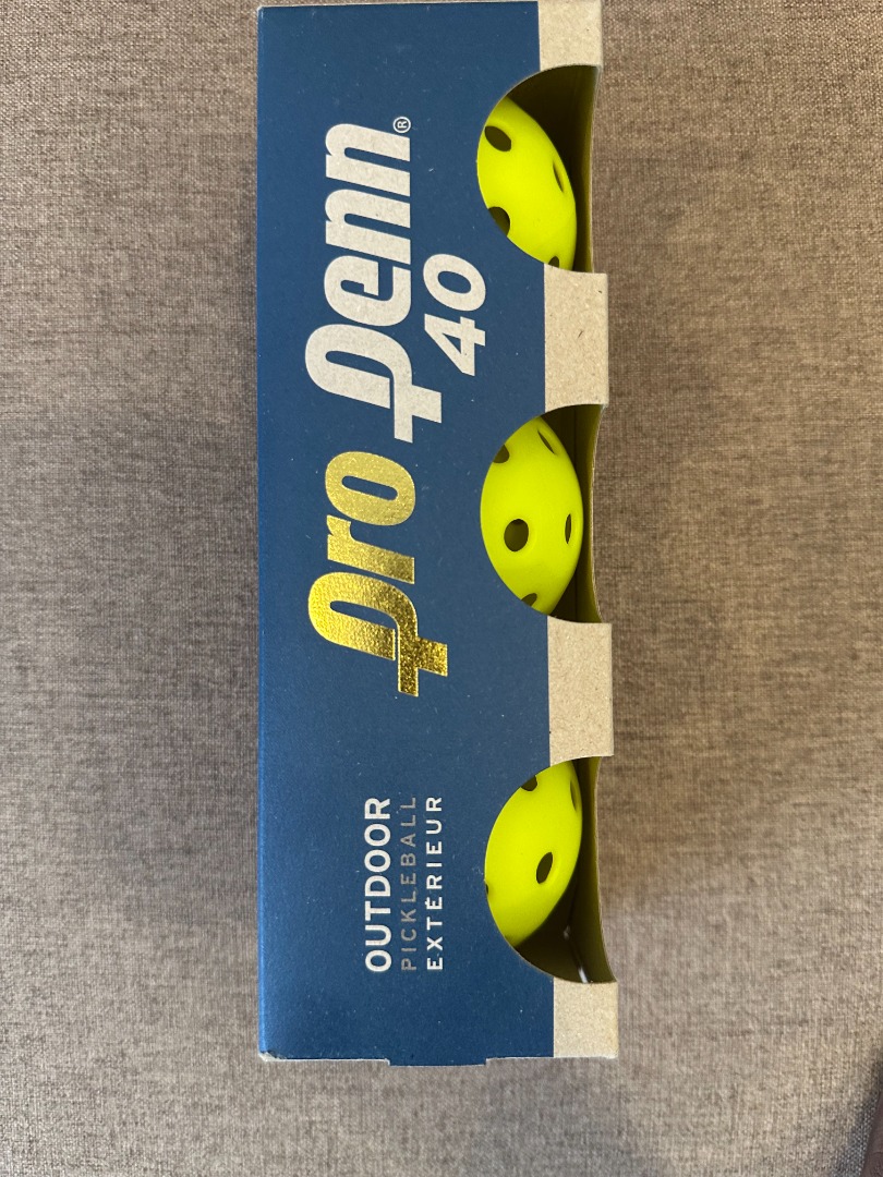 Pro Penn 40 Pickleballs (USAPA Approved), Sports Equipment, Sports ...