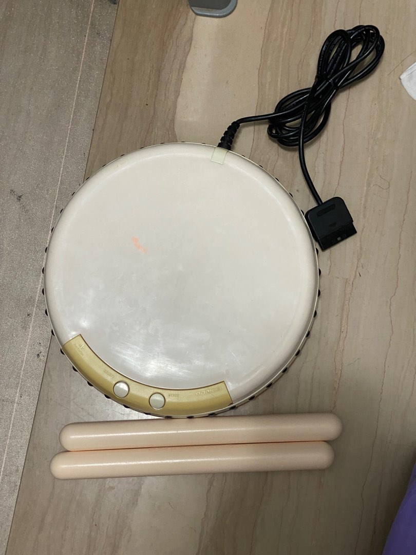 PS2 Taiko Drum (tatacon) not tested, Video Gaming, Gaming Accessories ...