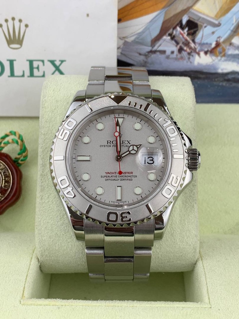 Rolex Yacht-Master 16622 Platinum, Luxury, Watches on Carousell
