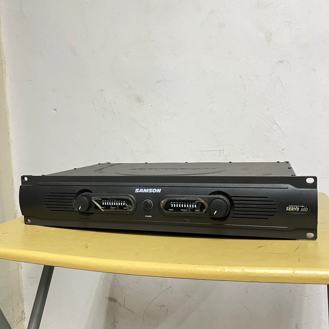 Samson Servo 600 Power Amplifier (2x300W), Audio, Soundbars, Speakers ...