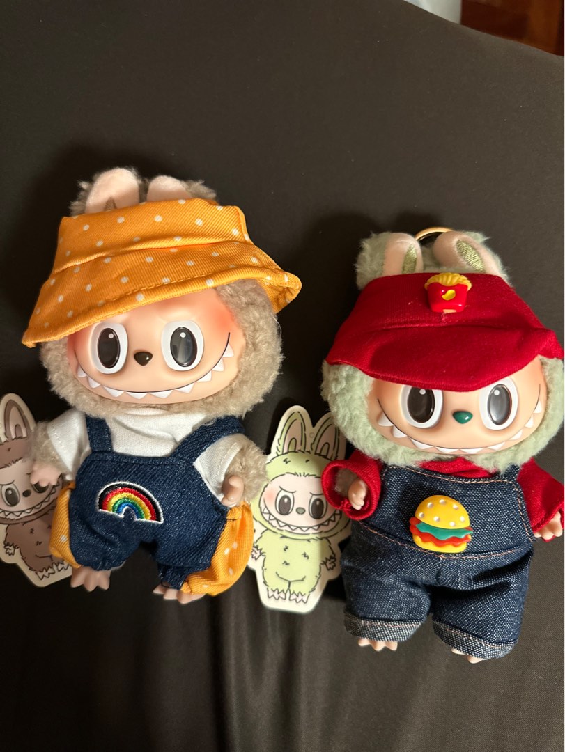 SET - Labubu Macaron V1 (Toffee and Green Grape), Hobbies & Toys, Toys ...