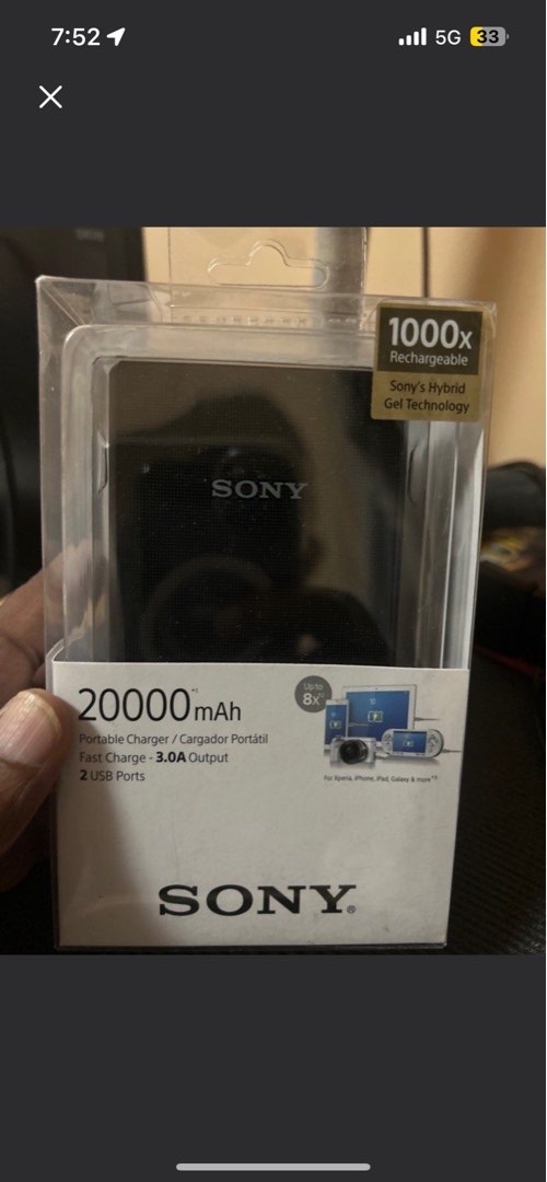 Sony Portable Charger, Computers & Tech, Parts & Accessories, Other ...