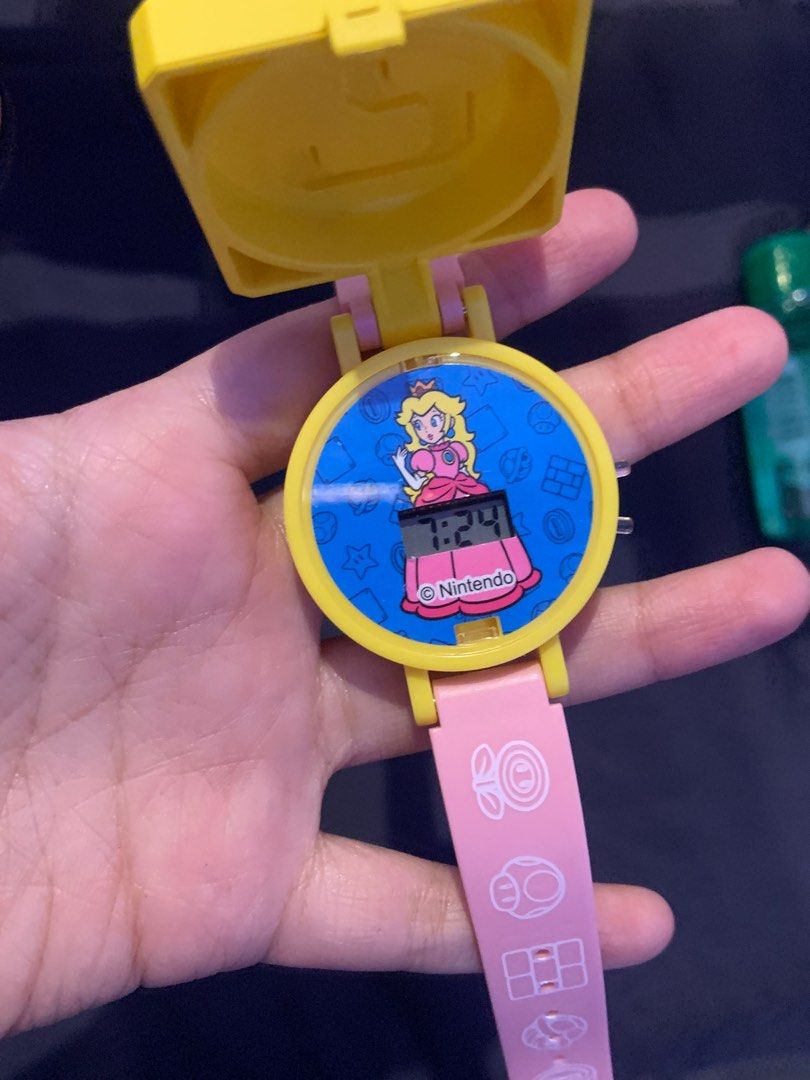 SUPER MARIO WATCH gachapon | princess peach gashapon gacha, Hobbies ...