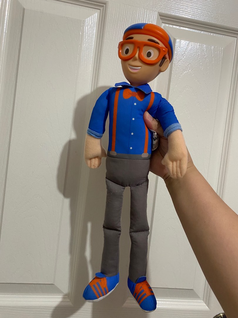 Talking Blippi Plush Doll, Babies & Kids, Infant Playtime on Carousell