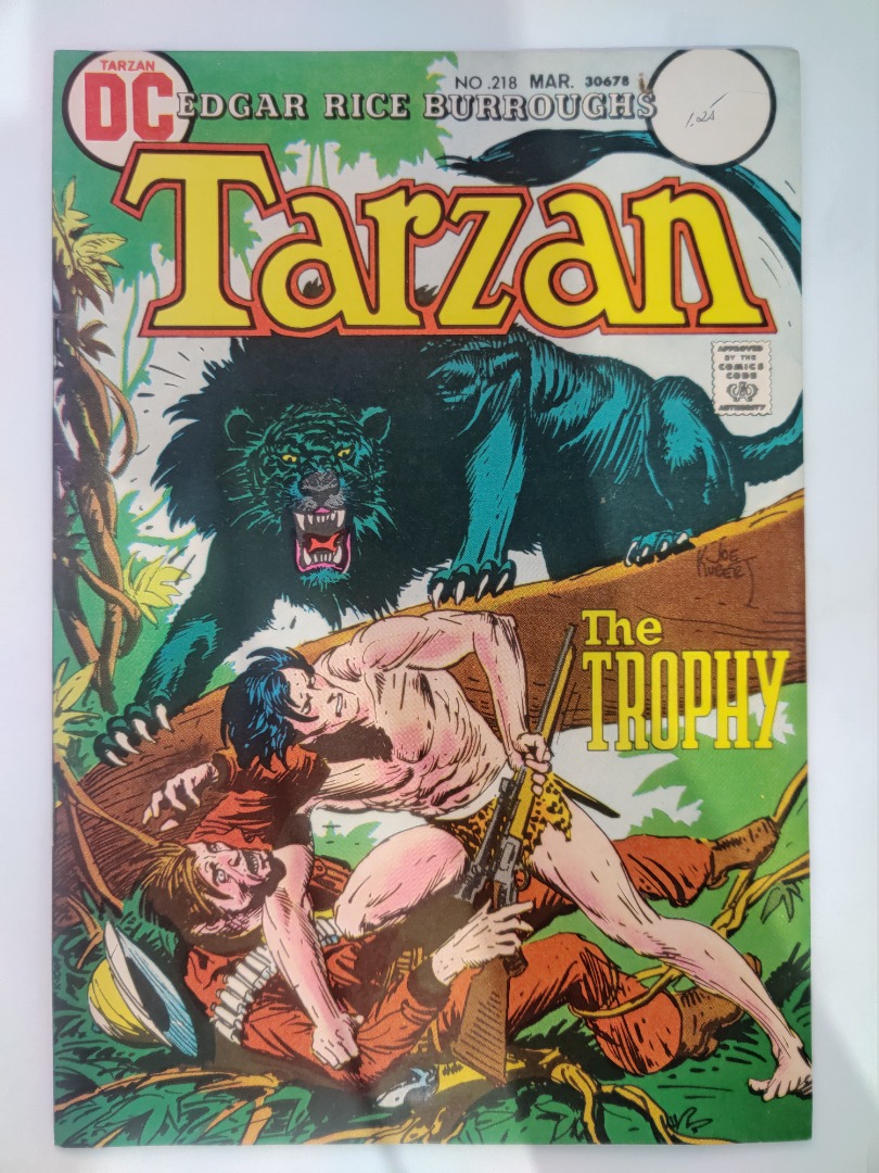 Tarzan Vol. 1 (1972) #218 National Book Store Print, Hobbies & Toys ...