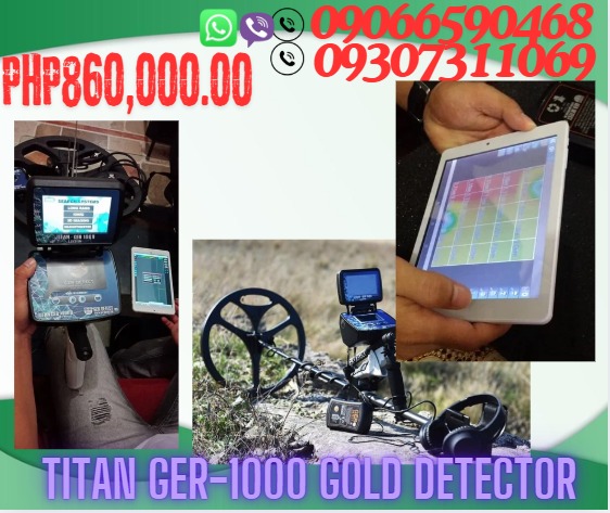 titan Ger-1000 Gold detector and metal detector 45 meters deep ...