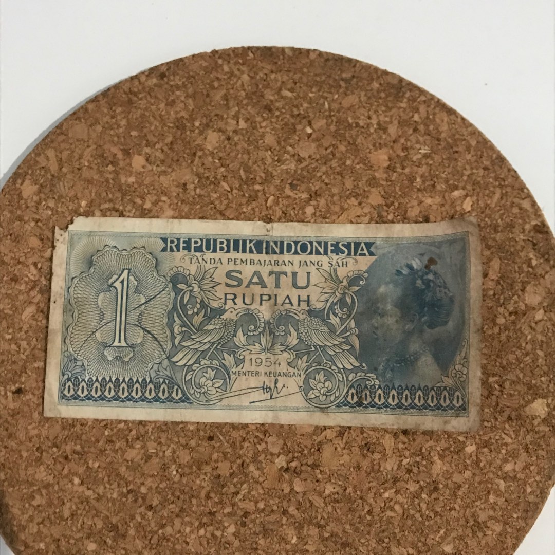 Uang Antik Vintage Old First money Indonesia Money 1954 mata uang ...