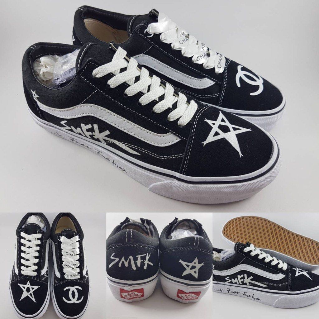 Vans old skool x Channel special edition 2022, Men's Fashion, Footwear ...