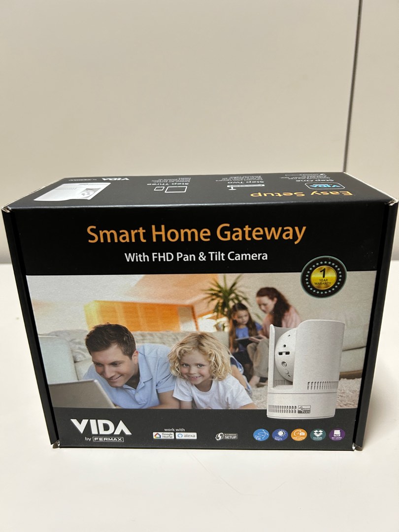 VIDA Smart Home Gateway (with FHD Pan & Tilt Camera), TV & Home ...