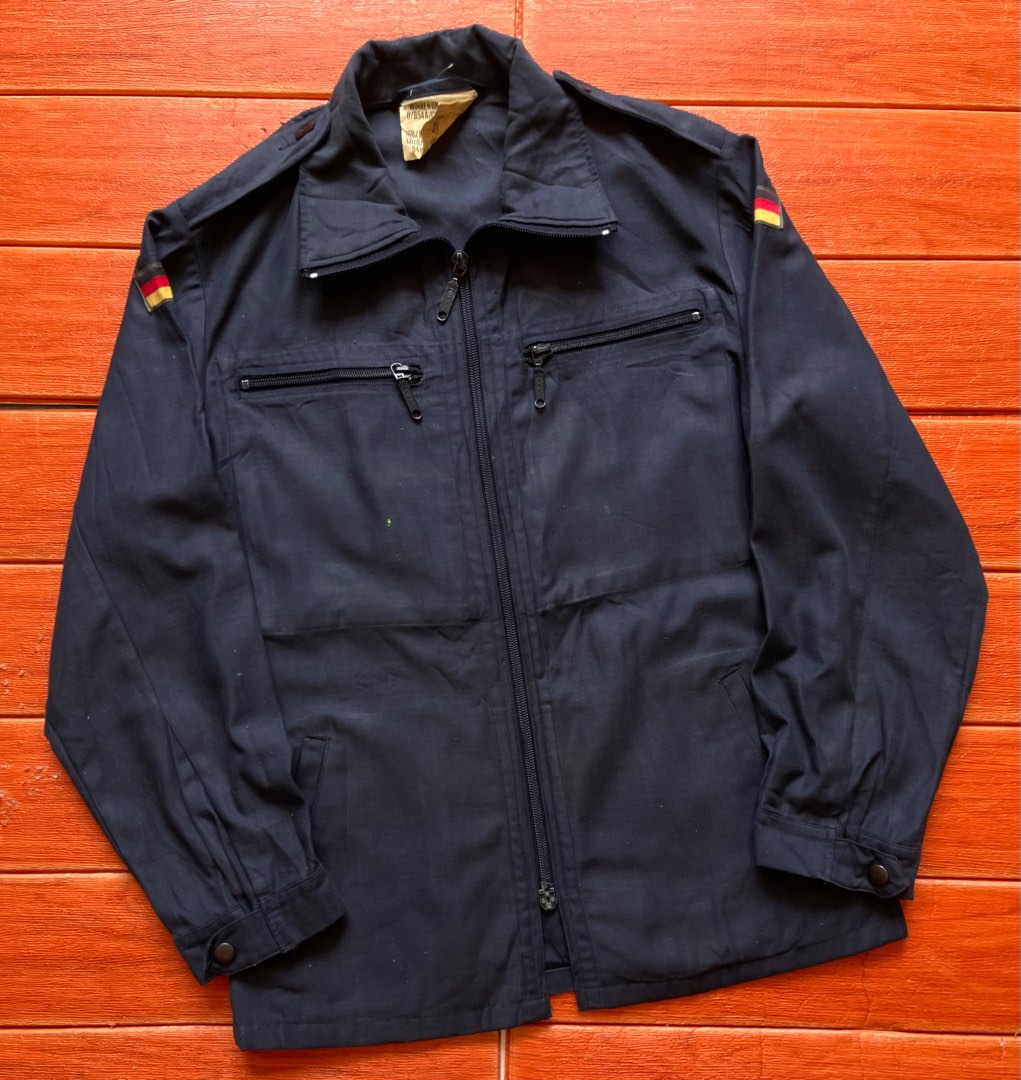 VINTAGE 80s GERMANY ARMY JACKET, Men's Fashion, Coats, Jackets and ...