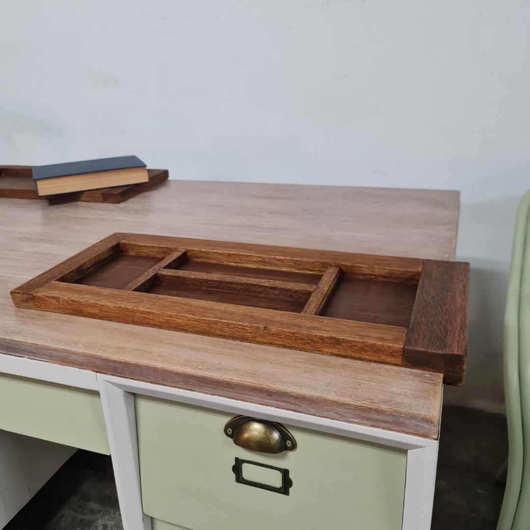 Vintage Study Table, Furniture & Home Living, Furniture, Tables & Sets ...